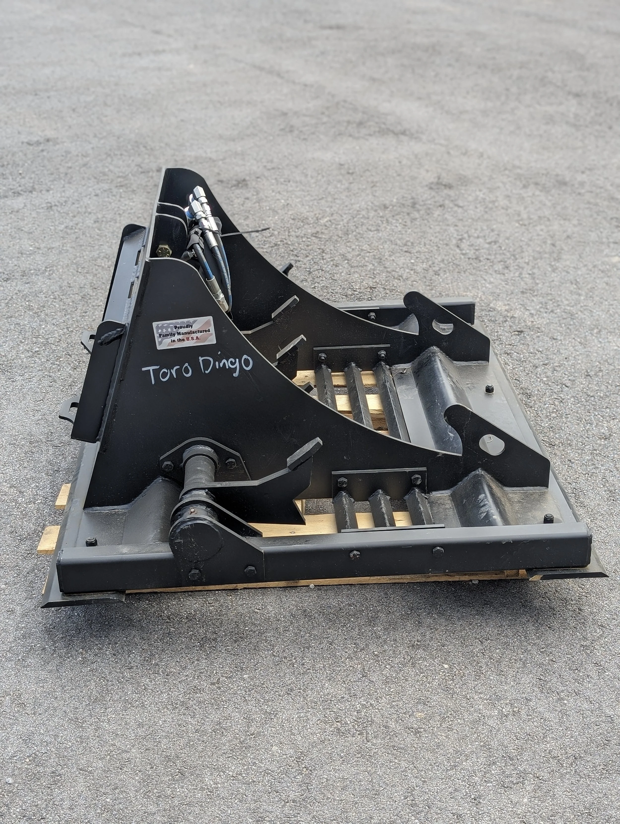 Jenkins Mini Land Leveler w/ Hydraulic Scarifying Teeth (48") — NH Skid ...