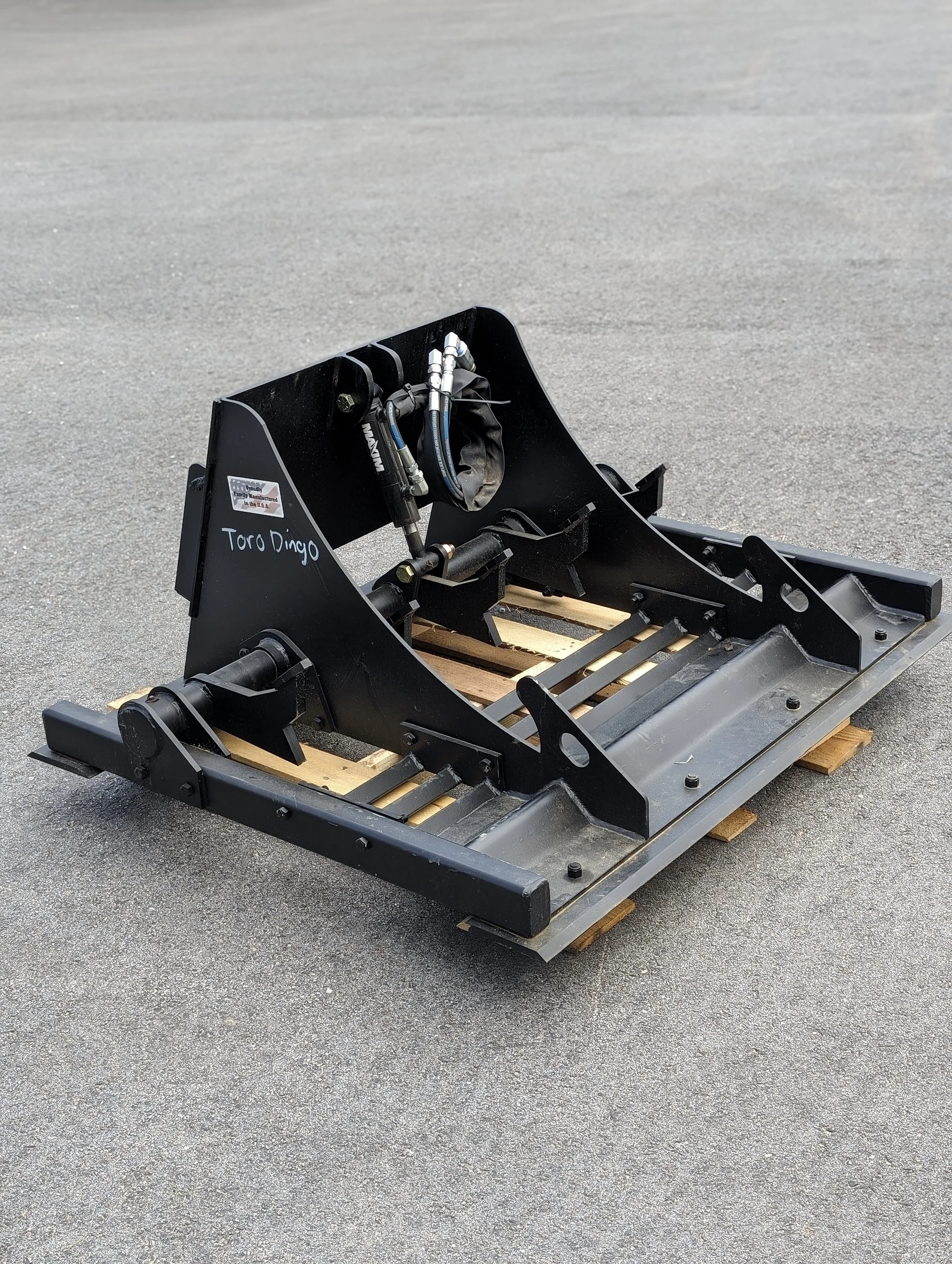 Jenkins Mini Land Leveler w/ Hydraulic Scarifying Teeth (48") — NH Skid ...