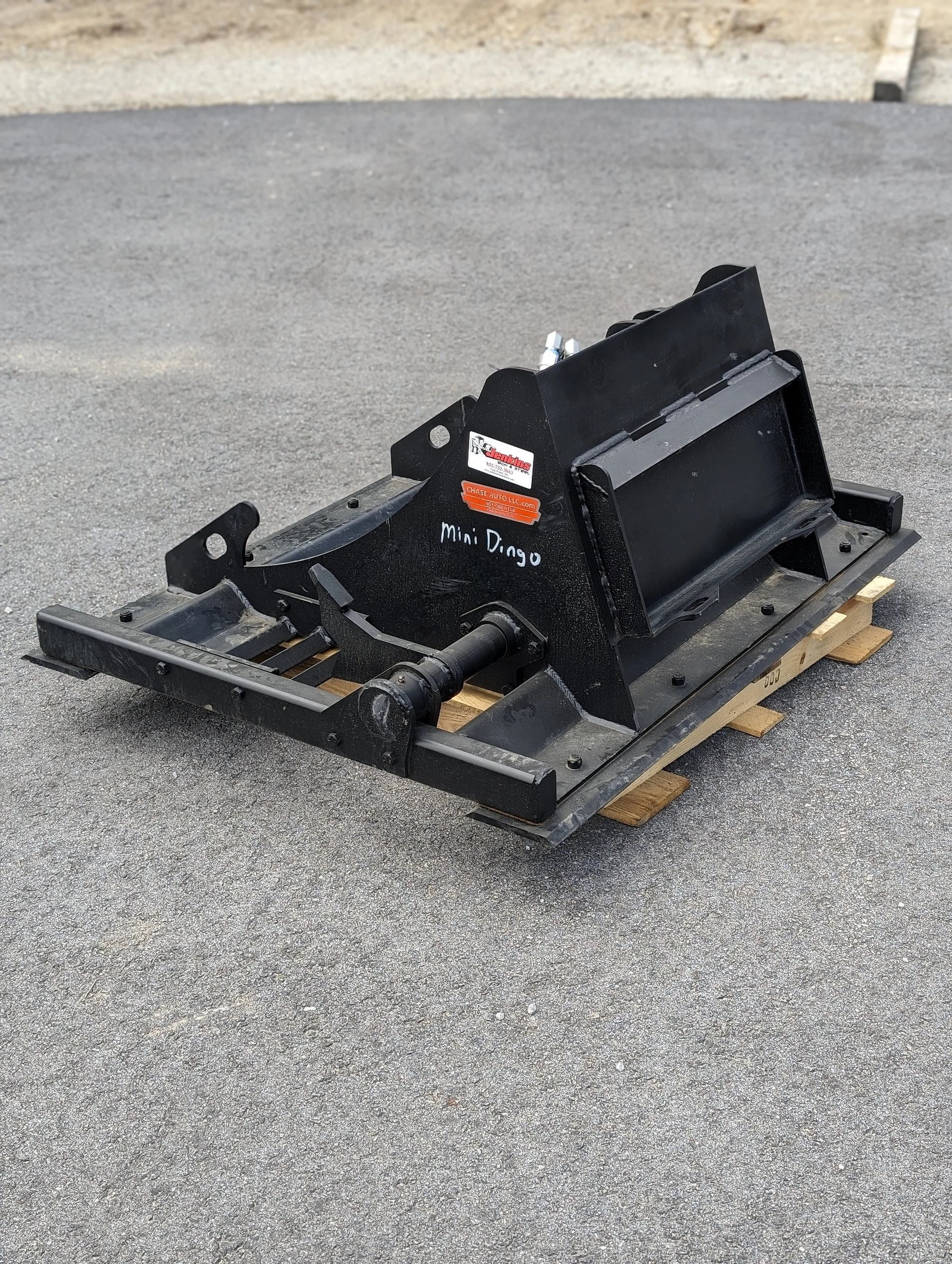 Jenkins Mini Land Leveler w/ Hydraulic Scarifying Teeth (48") — NH Skid ...