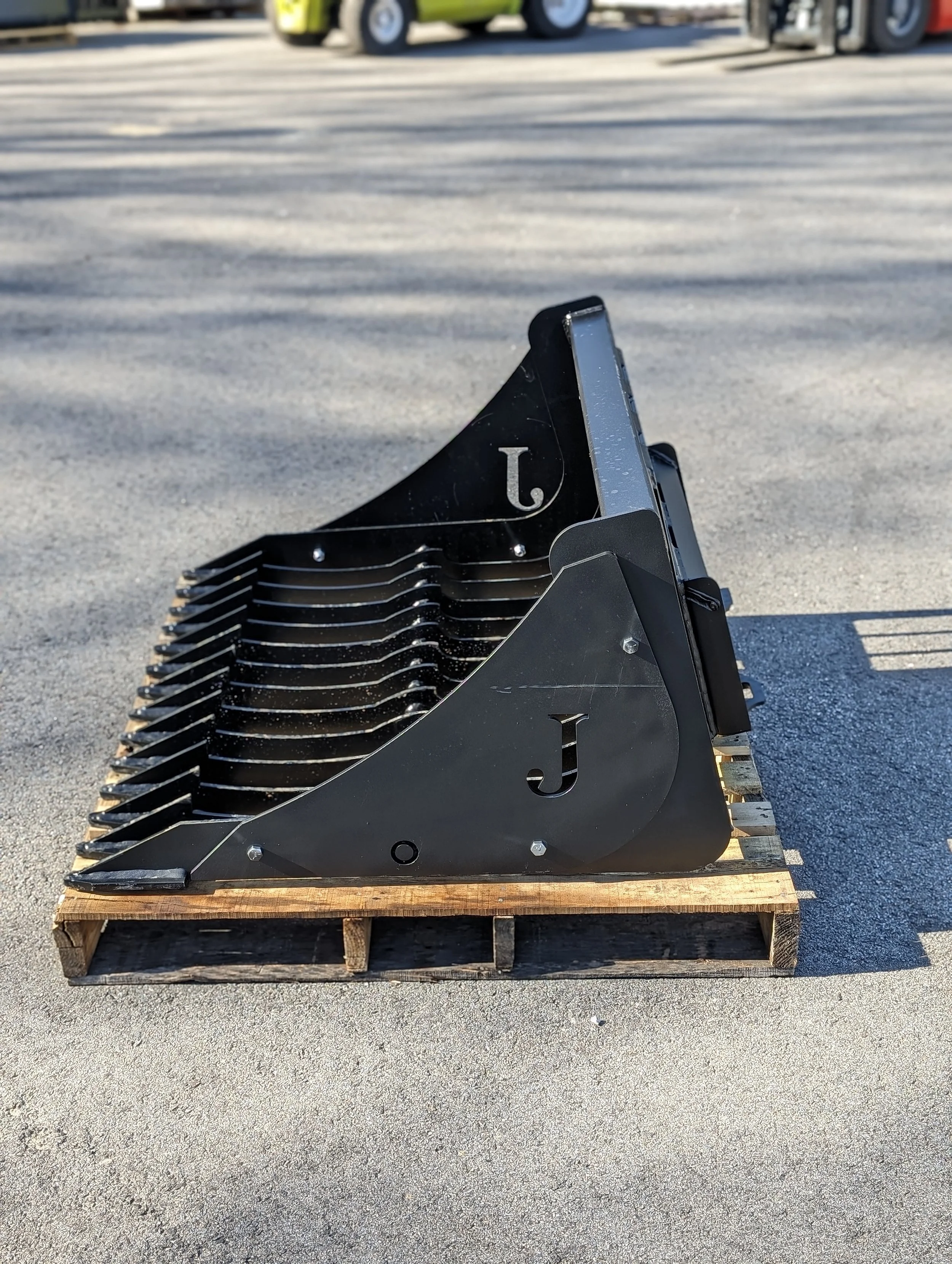 Jenkins Dozer Blade — NH Skid Steer Attachments