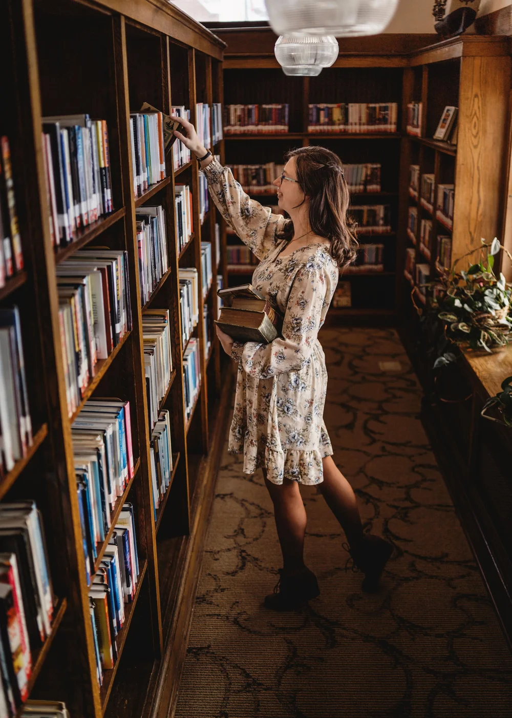 Library Photoshoot - Headshots! — Photography by Brooke | Merrill ...