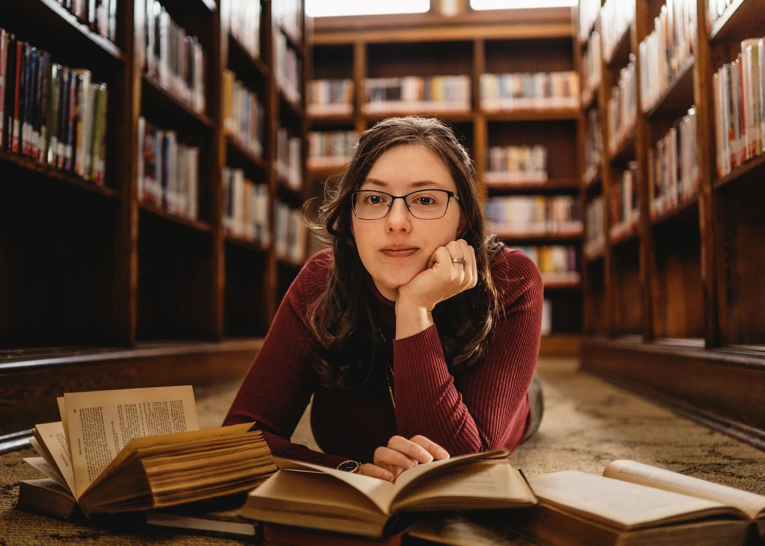 Library Photoshoot - Headshots! — Photography by Brooke | Merrill ...