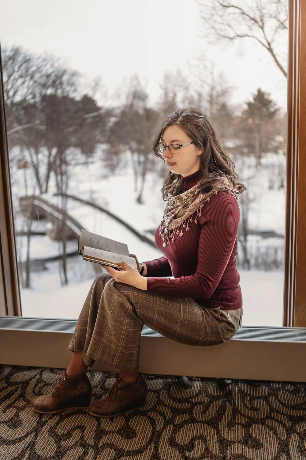 Library Photoshoot - Headshots! — Photography by Brooke | Merrill, Wisconsin Newborn Photographer