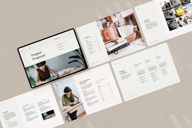 Mini Brand Guidelines Template for Ai and ID — Hannah Bacon
