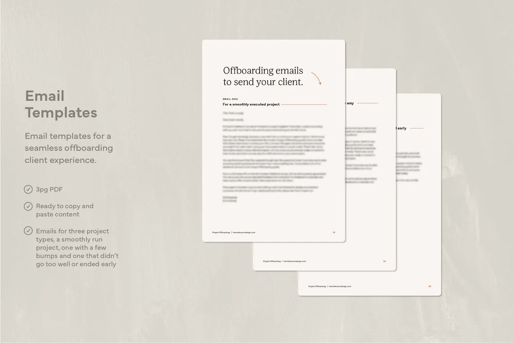 Return Brief Template — HANNAH BACON