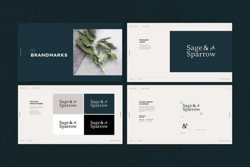 Mini Brand Guidelines Template for Ai and ID — Hannah Bacon