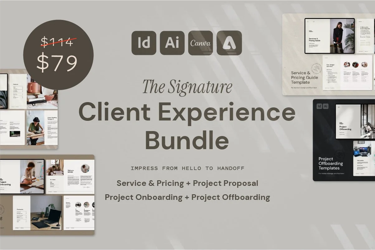 Freelance Template Bundle — Hannah Bacon