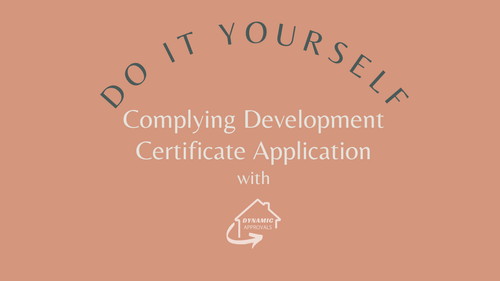 DIY Complying Development Certificate Application Guide — Dynamic Approvals