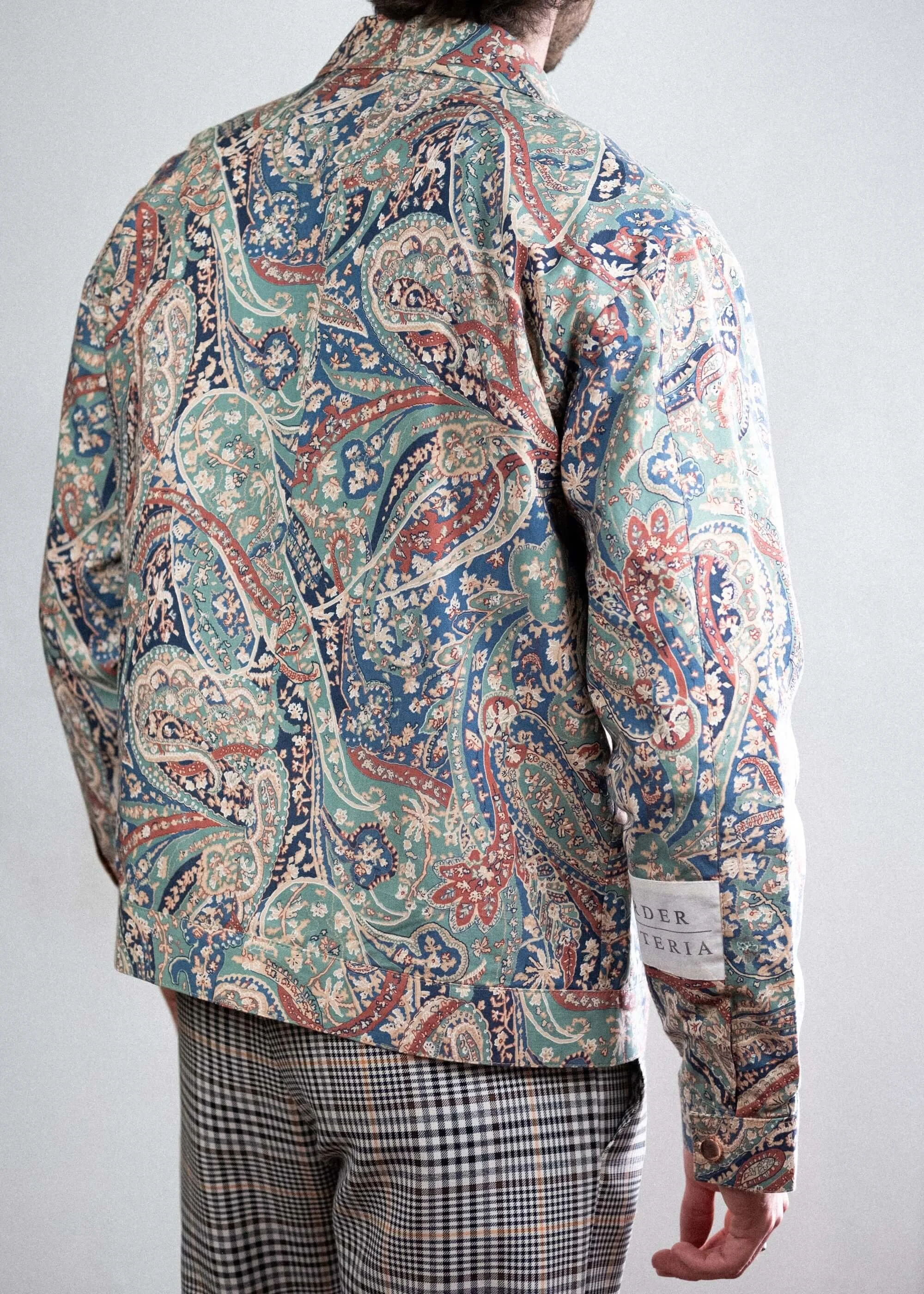 Men’s Abundant Paisley pattern Cotton Jacket. OM Classic Cut. — Order ...