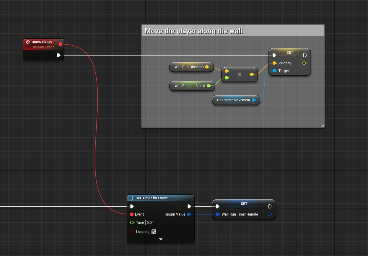 How to make a first person wall run in UE4 — Something Something Games
