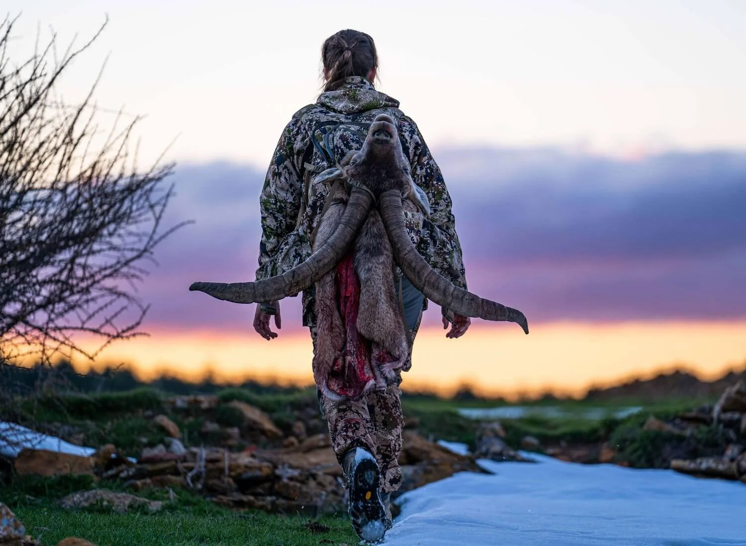 The huntress - Mette Karin Petersen - hunter and hunting guide. Before ...