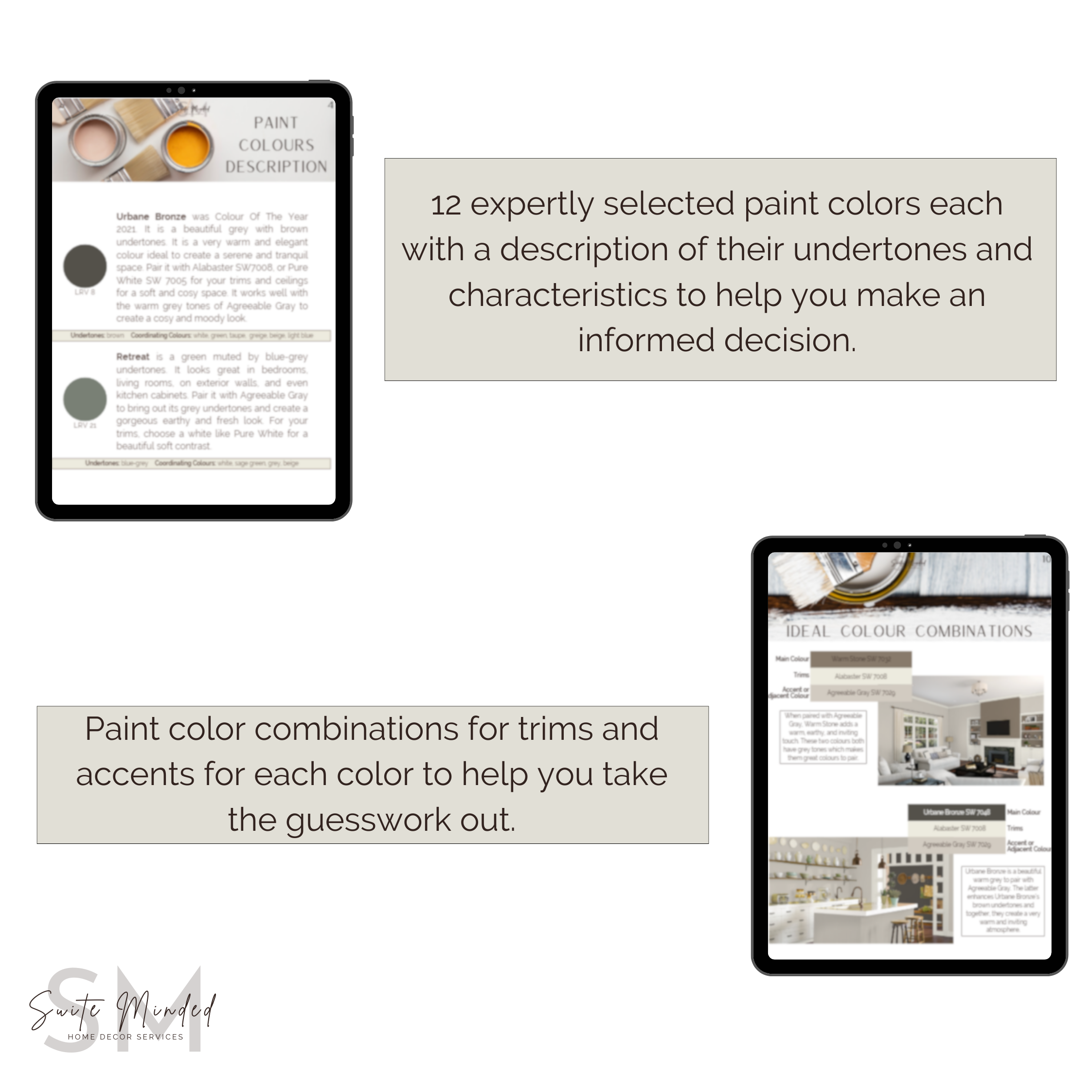 Earthy Tones Whole House Colour Palette with Sherwin Williams Paint ...