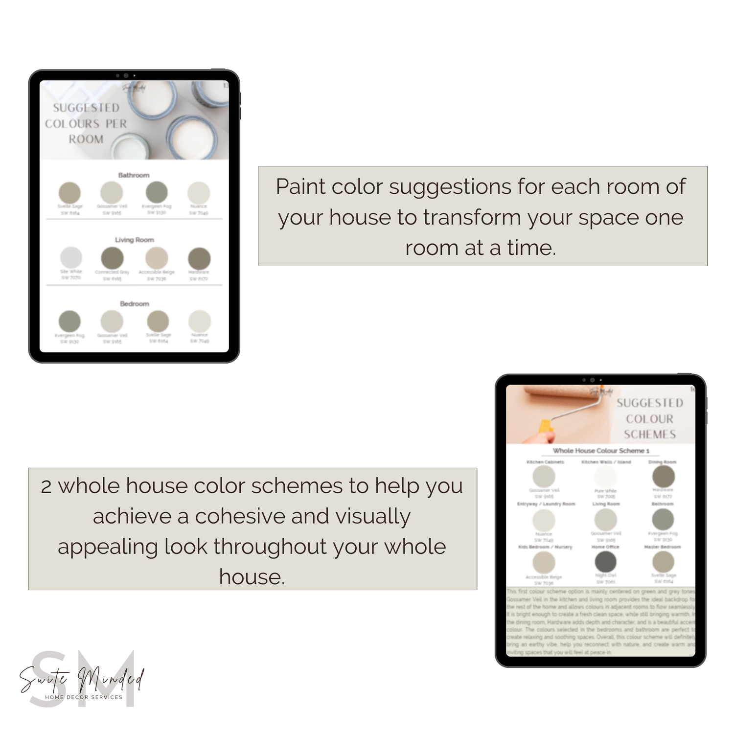 Coastal Home Whole House Colour Palette — Suite Minded