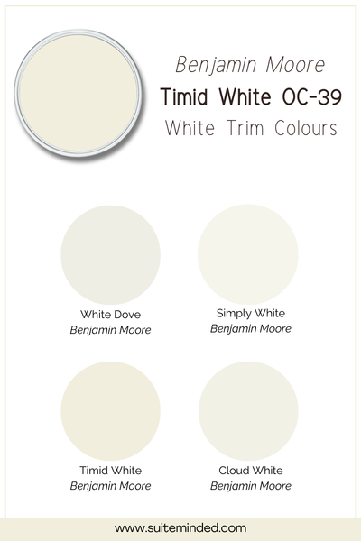 Paint Colour Review: Timid White OC-39 By Benjamin Moore — Suite Minded