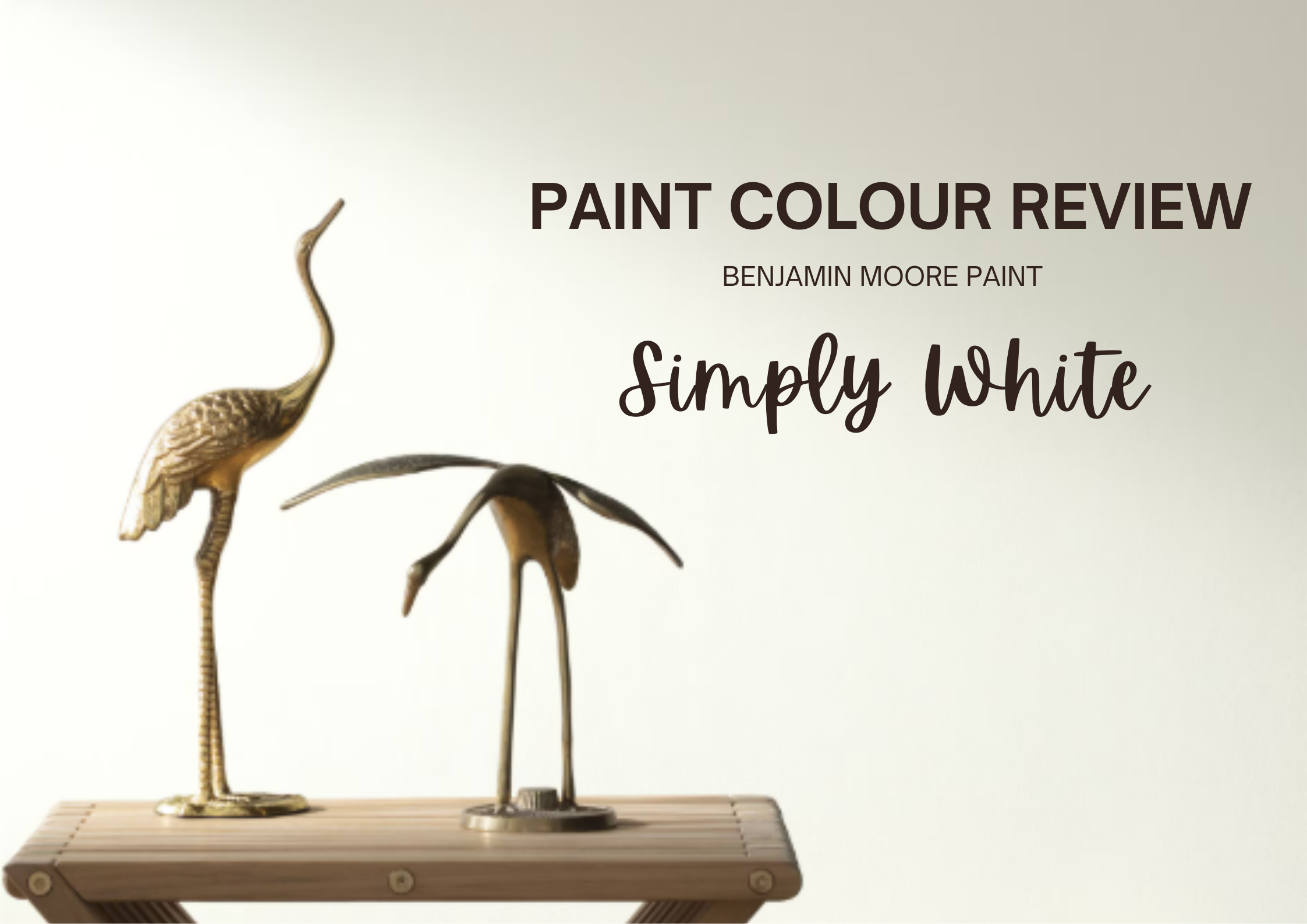 Paint Colour Review: Simply White OC-117 by Benjamin Moore — Suite Minded