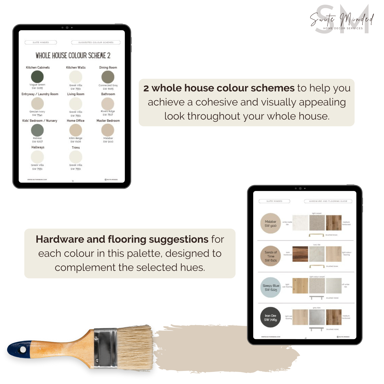 Coastal Home Whole House Colour Palette — Suite Minded