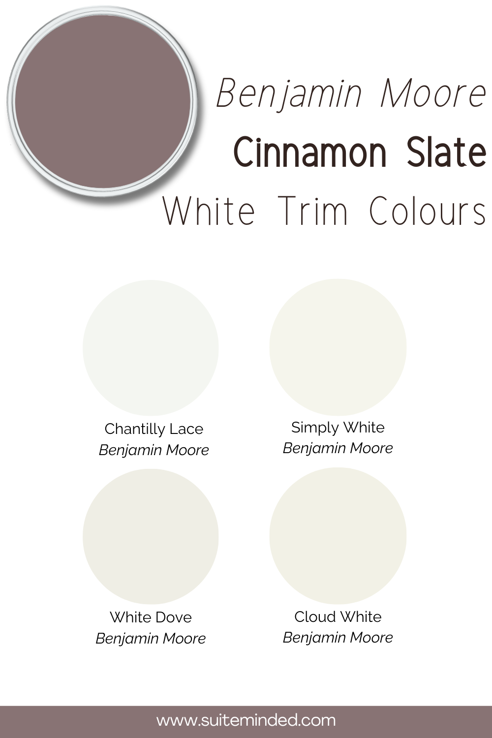 Benjamin Moore Colour Of The Year 2025: Cinnamon Slate 2113-40 Paint ...