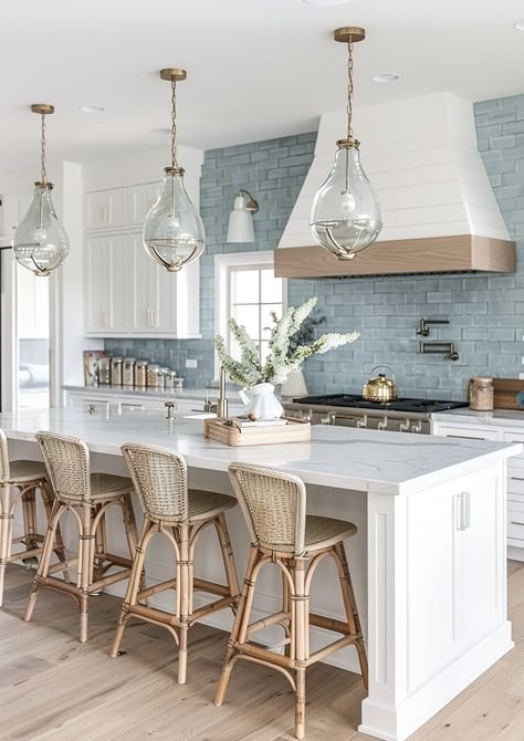 15 Coastal Kitchen Designs I Love — Suite Minded