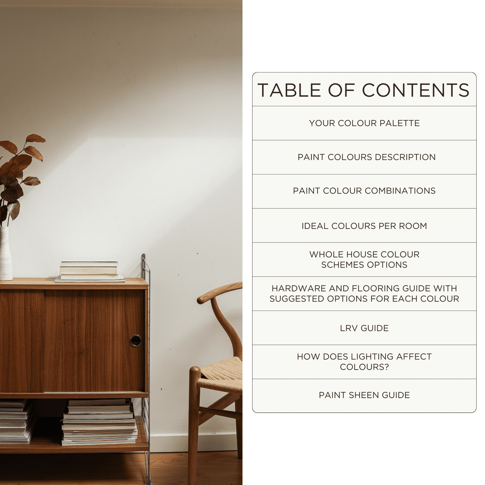 Earthy Tones Whole House Colour Palette with Sherwin Williams Paint ...