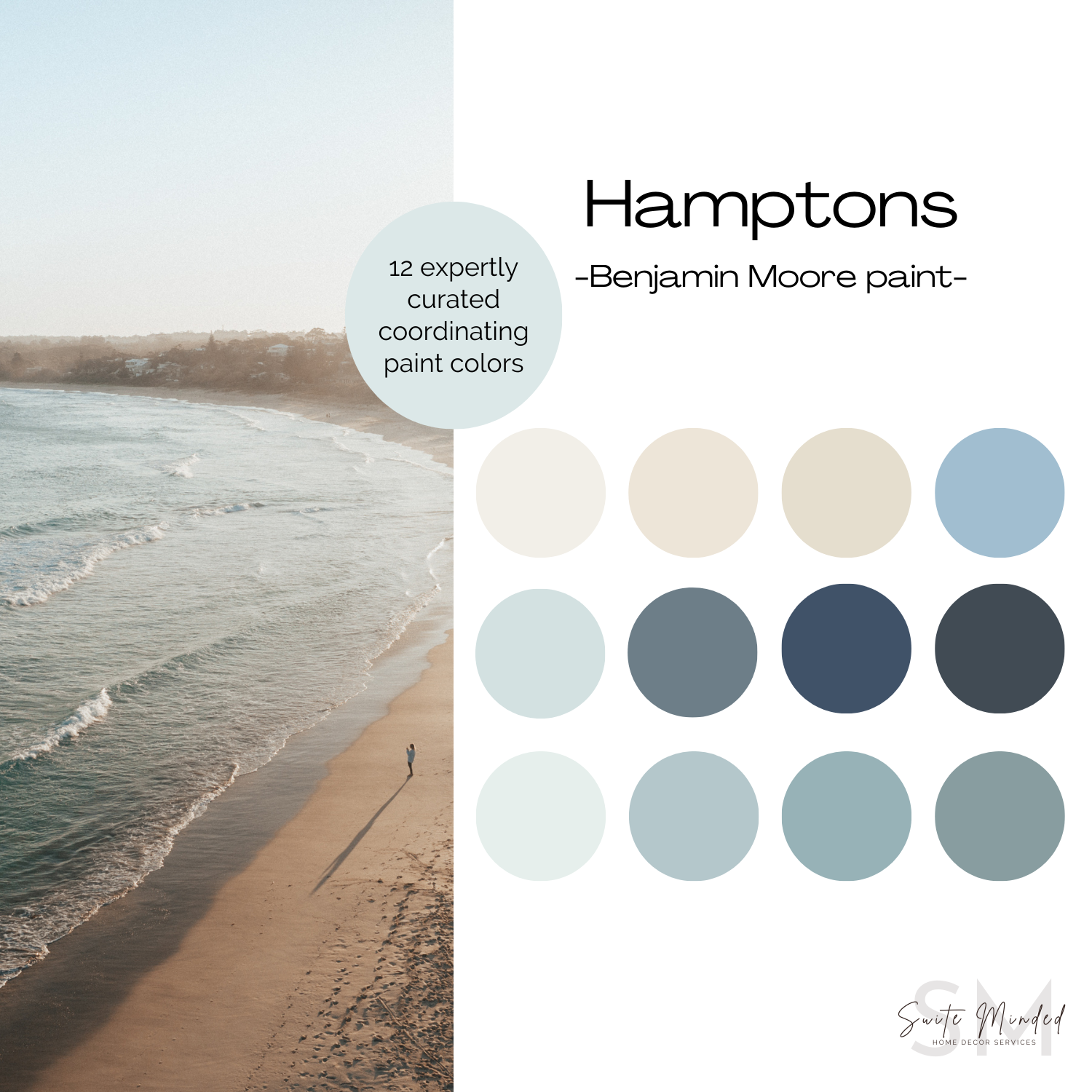 Hamptons Whole House Colour Palette — Suite Minded