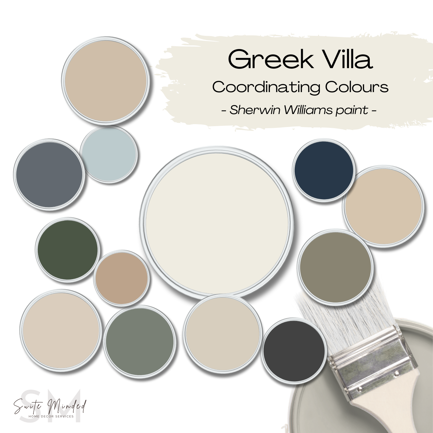 Paint Colour Review: Greek Villa SW 7551 by Sherwin Williams — Suite Minded