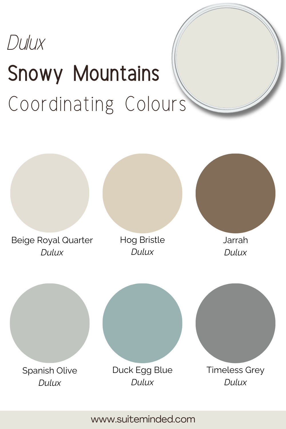 Dulux Snowy Mountains - Paint Colour Review — Suite Minded