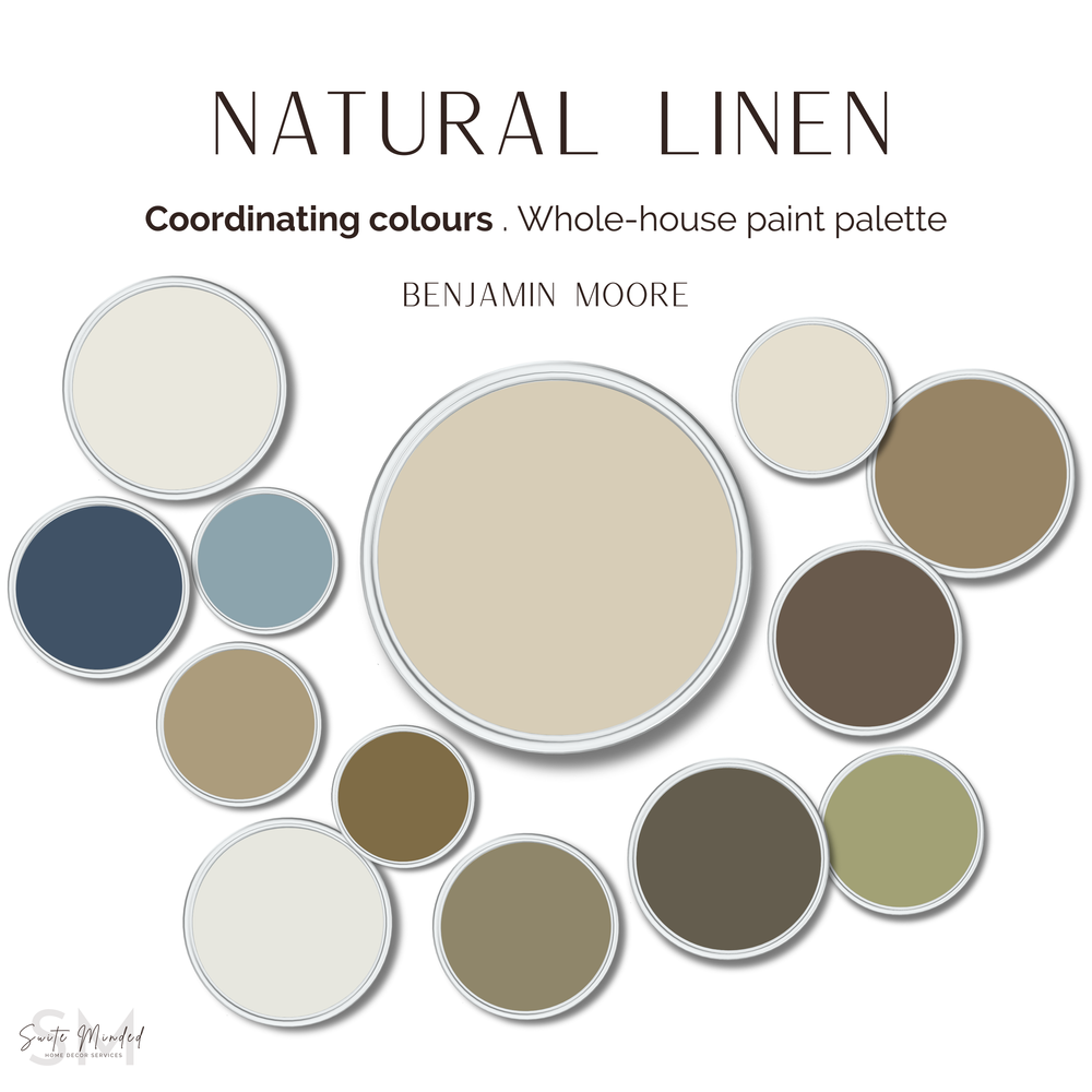 Revere Pewter HC-172 Coordinating Colours - Whole House Colour Palette ...