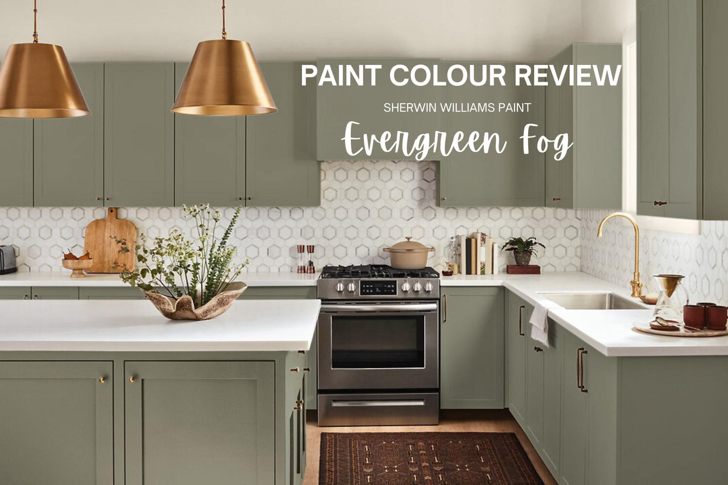 Paint Colour Review: Evergreen Fog SW 9130 by Sherwin Williams — Suite ...