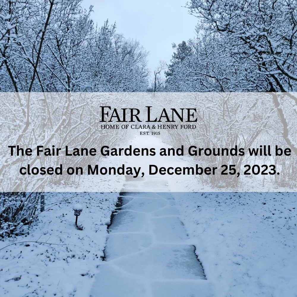 Fair Lane: Home of Clara and Henry Ford