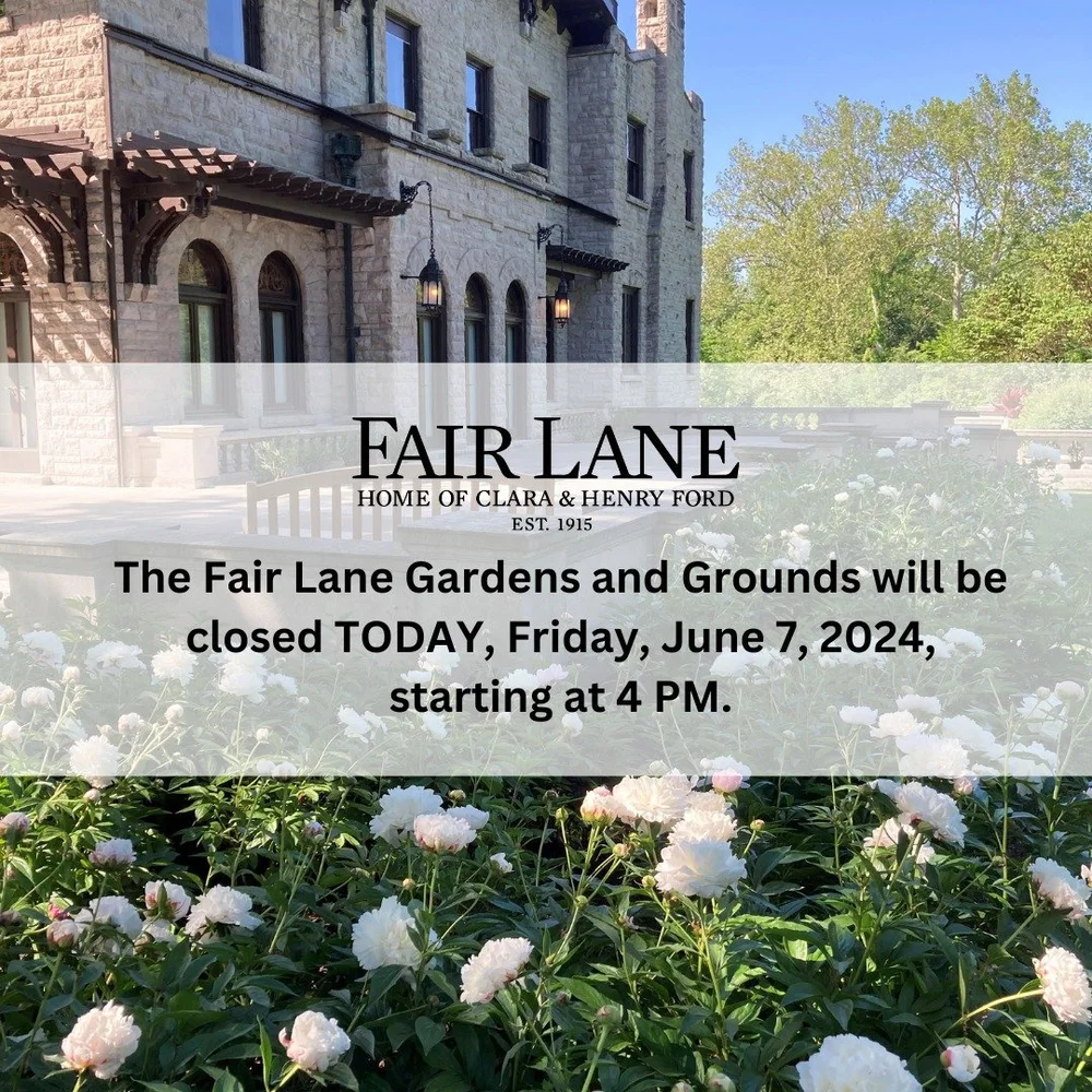 Visit Us — Fair Lane: Home of Clara and Henry Ford