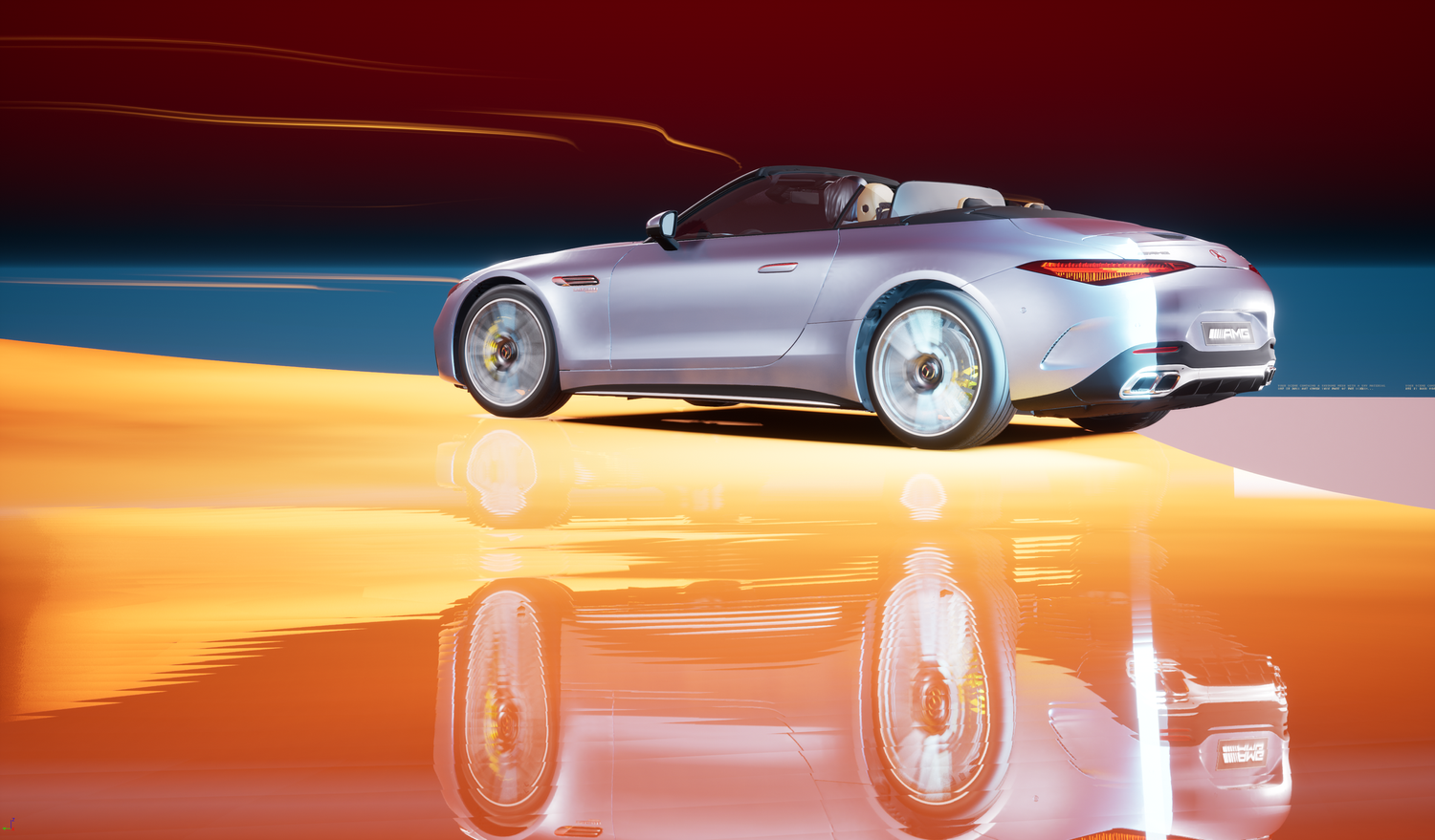 Mercedes AMG SL — charakterny.studio