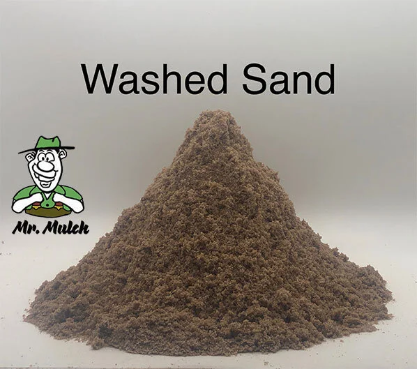 Clean Washed Sand Delivered in OKC — Mr. Mulch