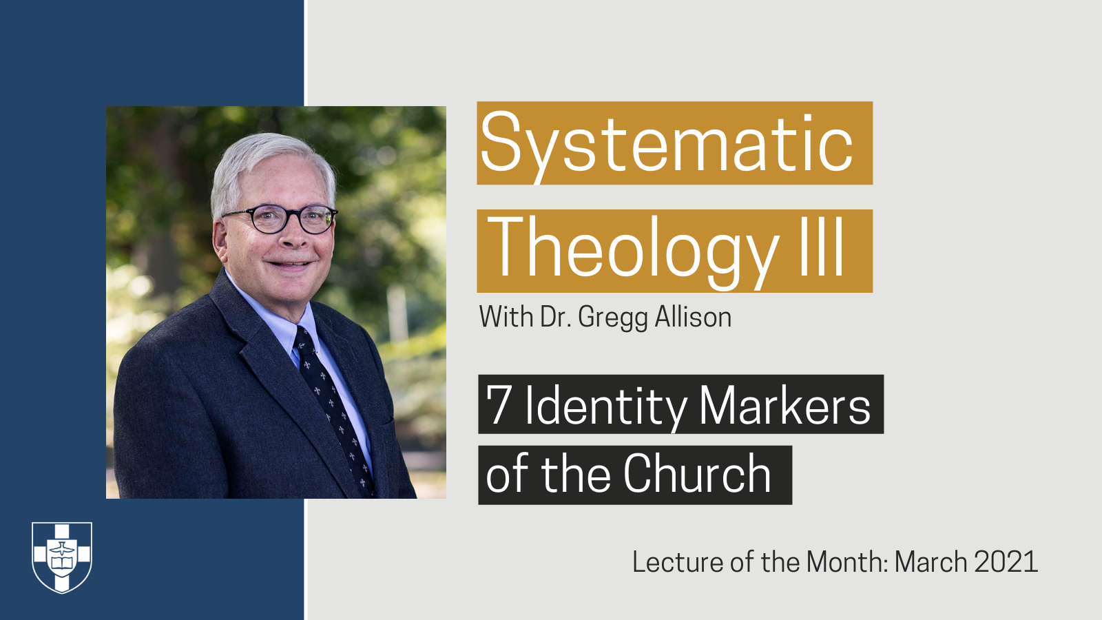 Lecture Archive — The Southern Seminary and Boyce Online Global Campus Hub