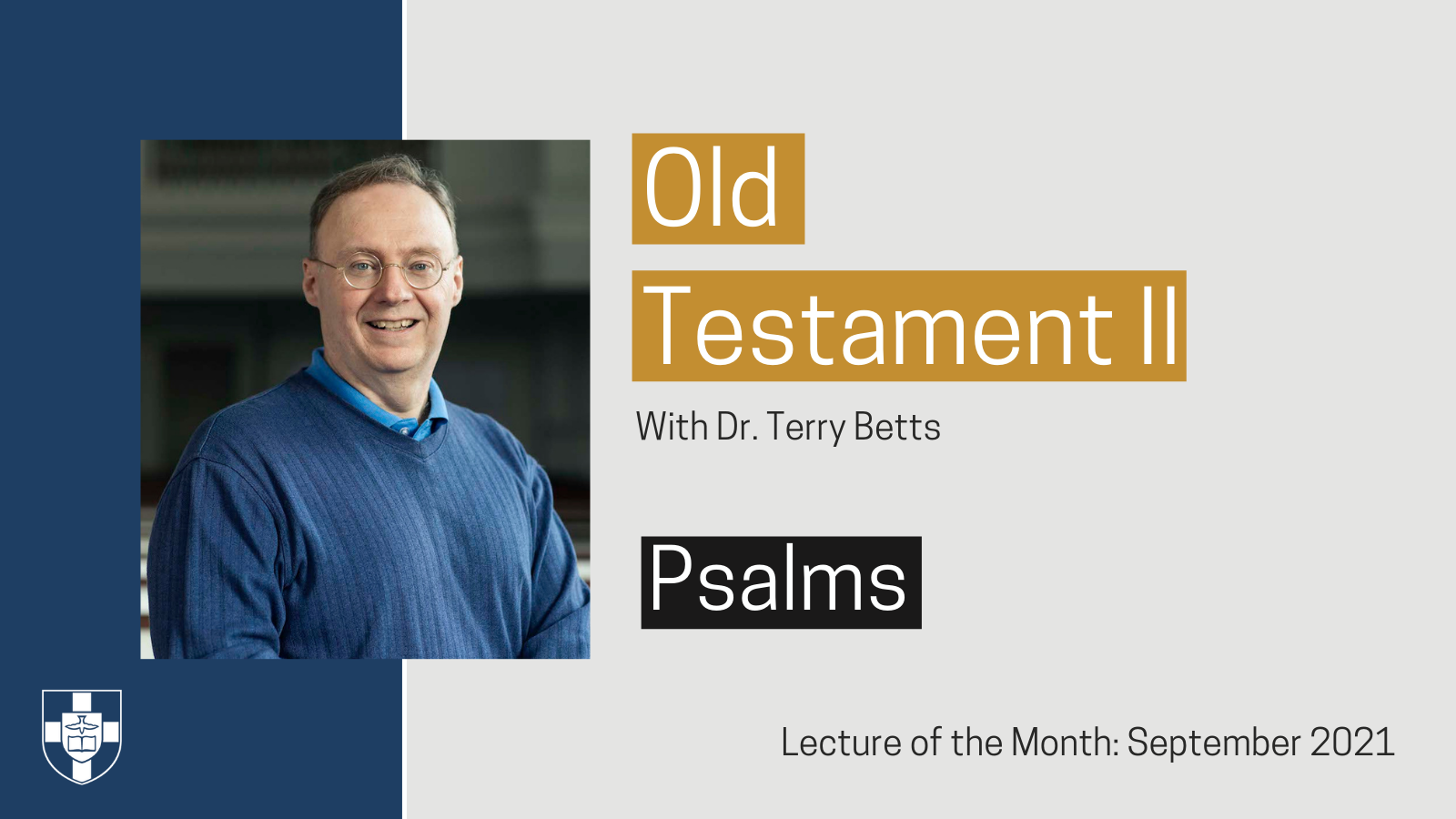 Lecture Archive — The Southern Seminary and Boyce Online Global Campus Hub