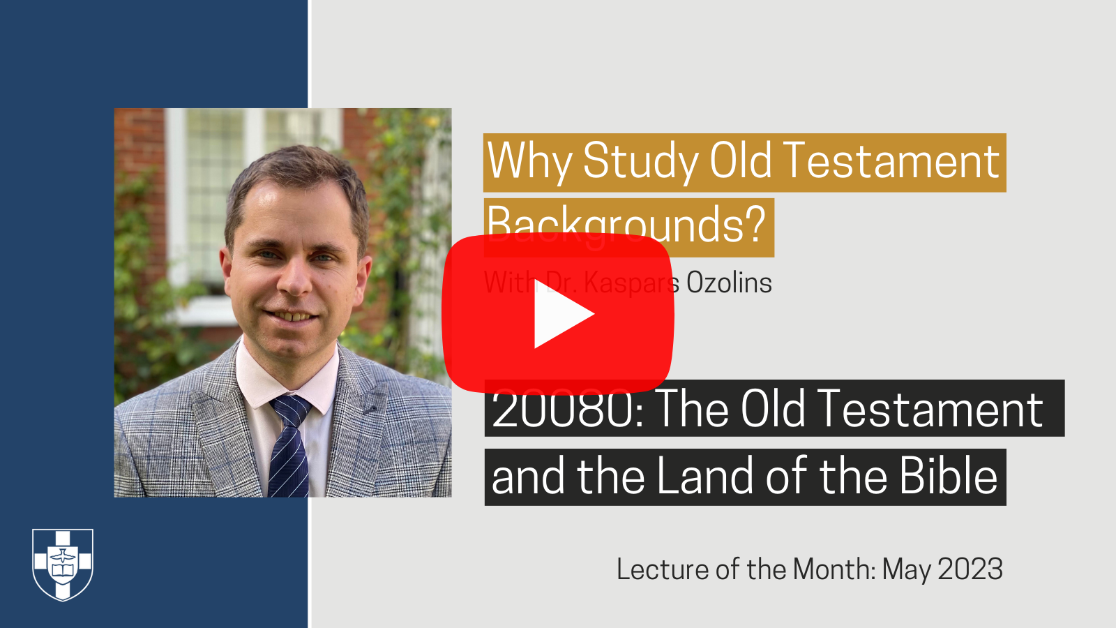 Lecture Archive — The Southern Seminary and Boyce Online Global Campus Hub