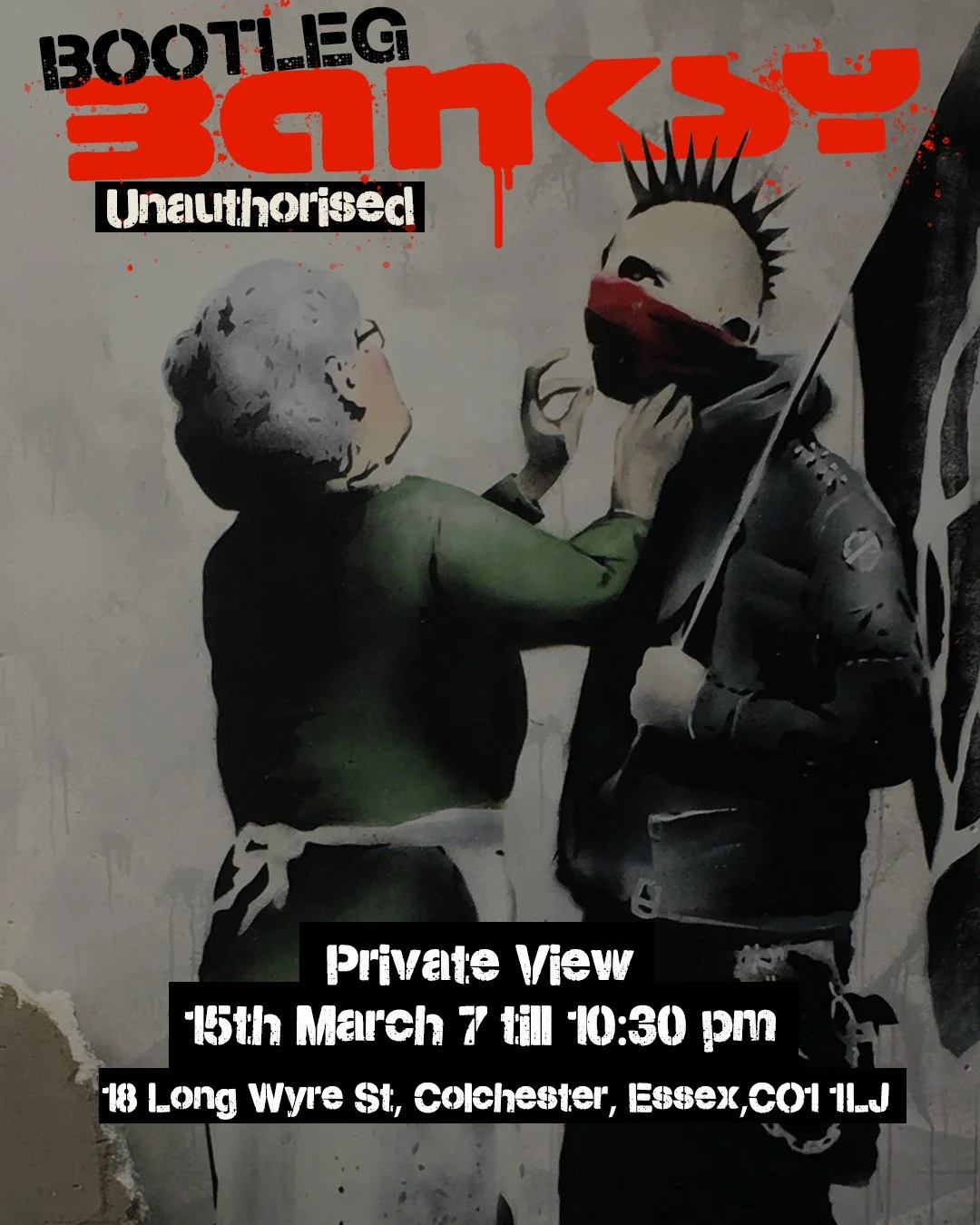 bootleg banksy — EYESAW