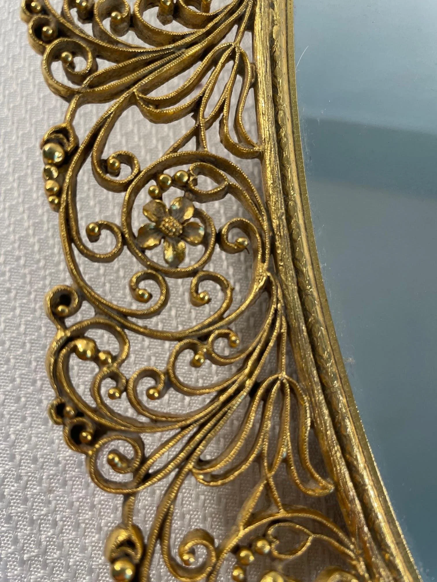 Vintage Black Twisted Metal Wrought Iron Wine Rack — Sunset Cottage ...