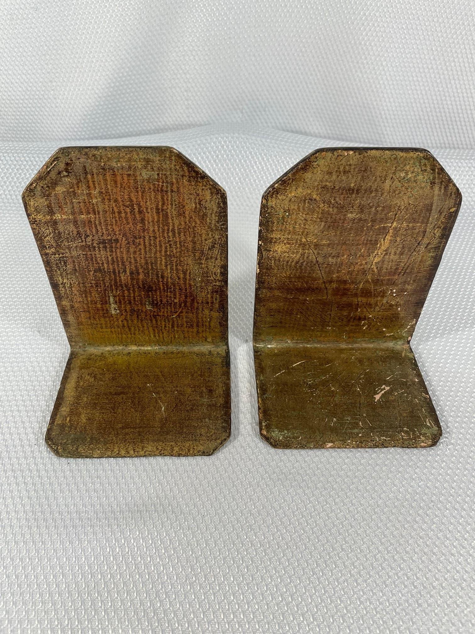 Late 19th Century Antique Bradley and Hubbard Brass Letter Holder With ...