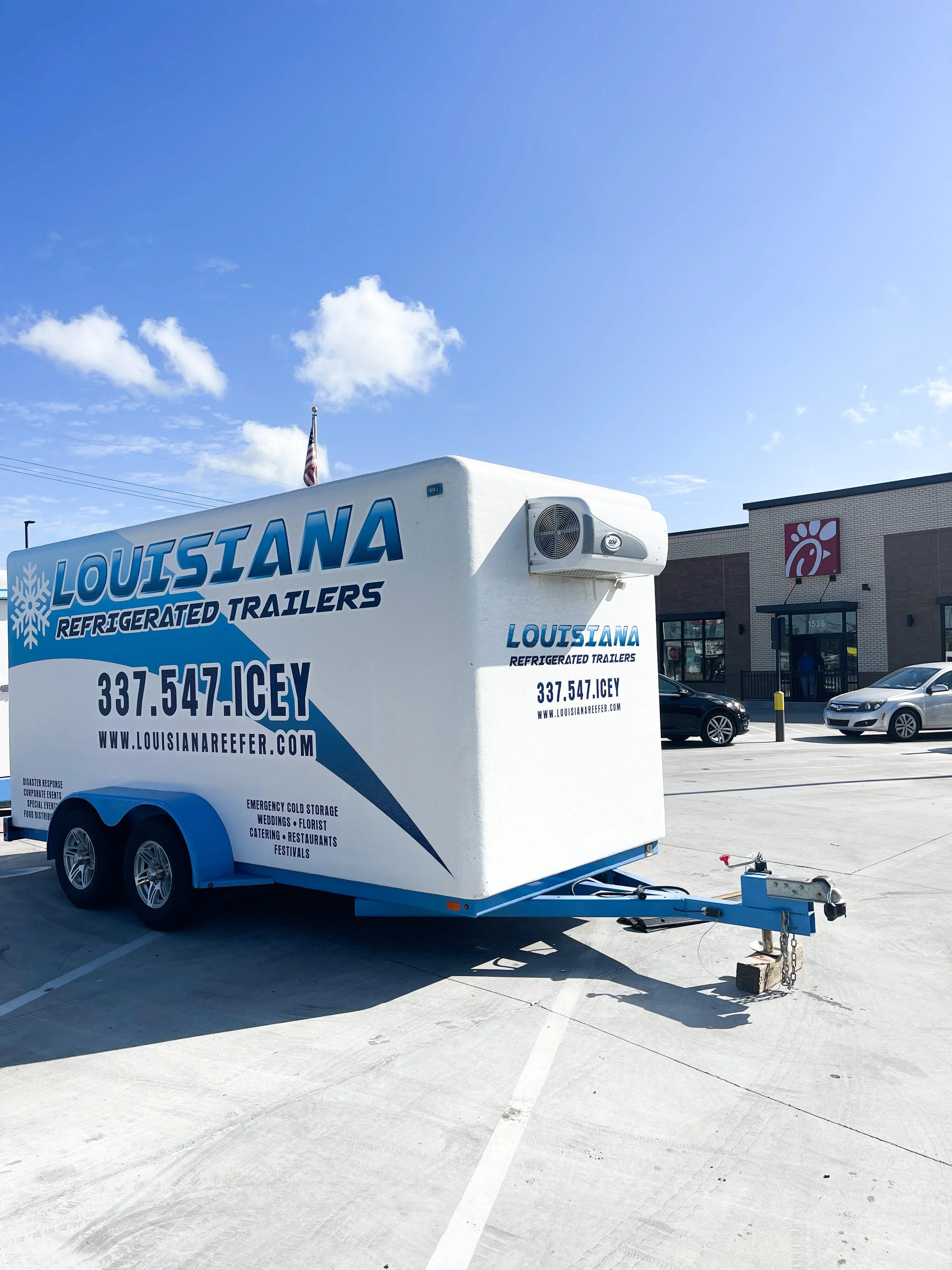 Louisiana Refrigerated Trailer Rentals