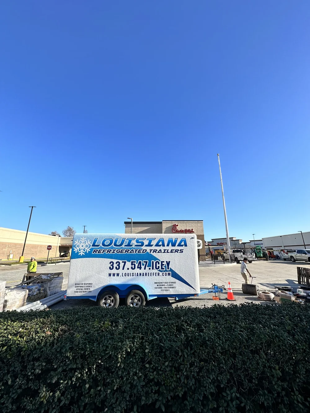 Refrigerated Truck Rental — Louisiana Refrigerated Trailer Rentals