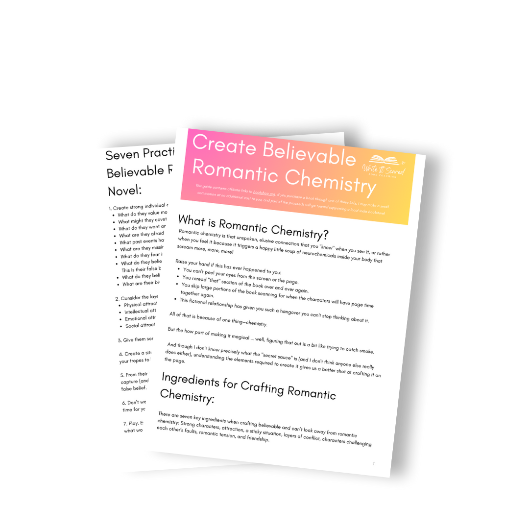 Seven Practical Tips to Create Romantic Chemistry In Your Novel: PDF ...