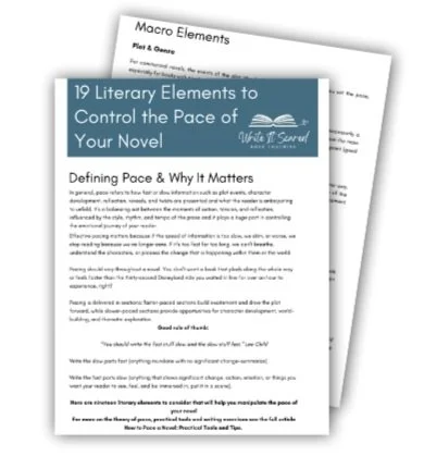 How to Pace Your Fiction Novel: Practical Tools & Tips — Write It ...