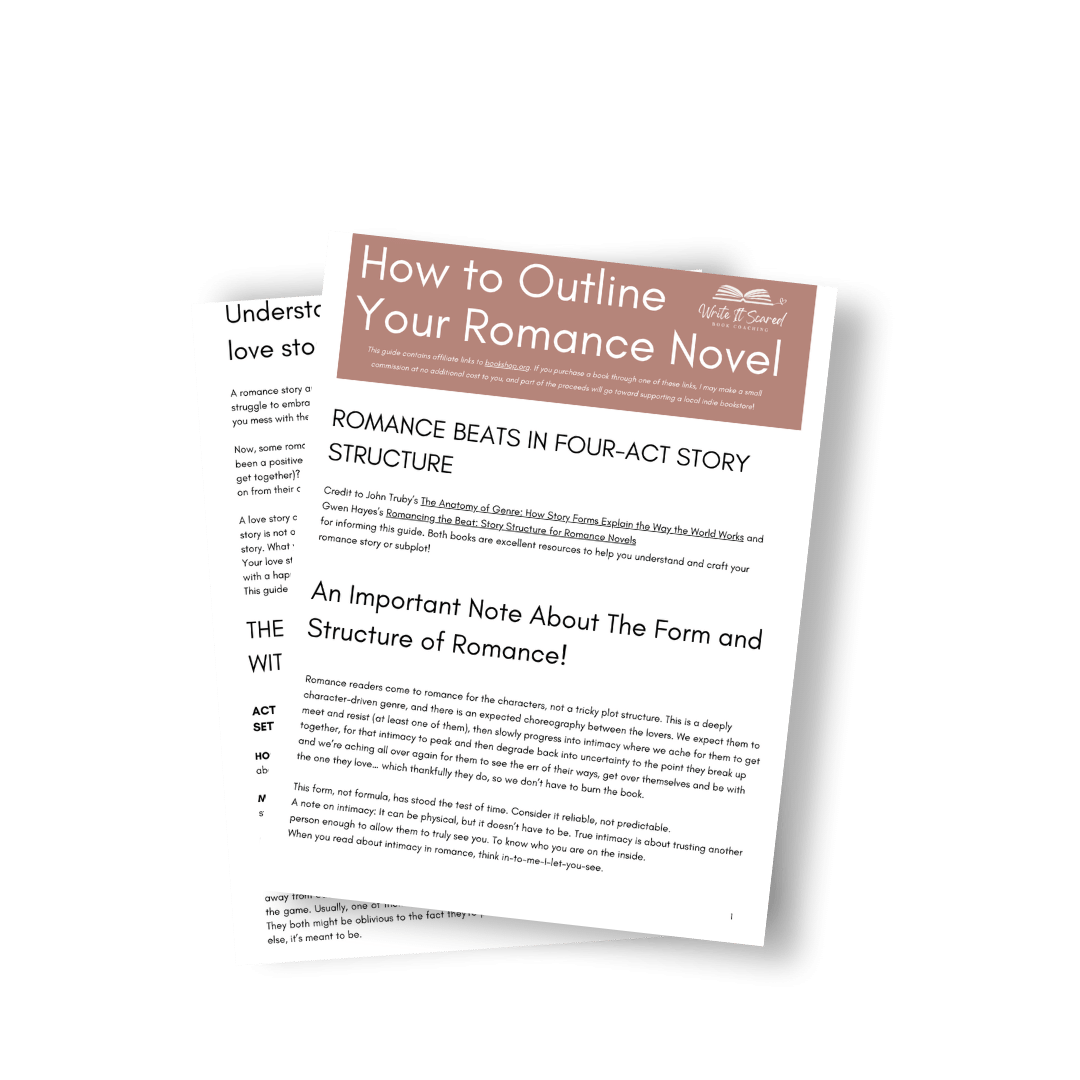 Outline Your Romance Novel: A Free Guide — Write It Scared Book ...