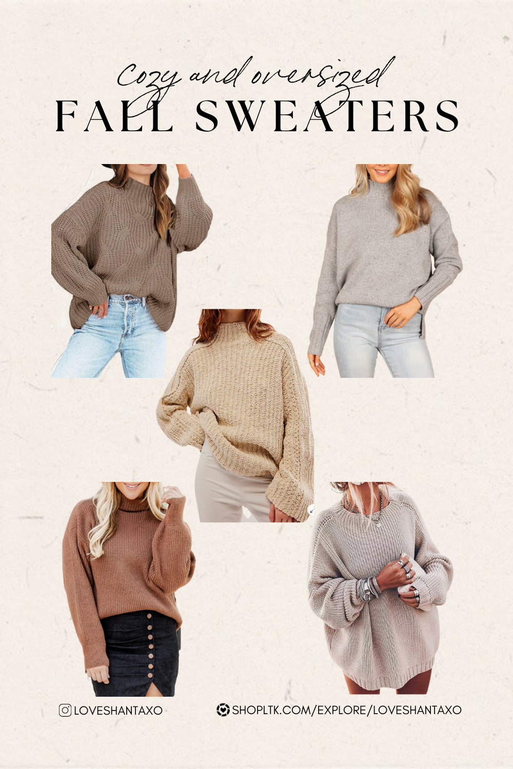 How to Effortlessly Style Sweaters for the Perfect Fall Look — Love, Shanta