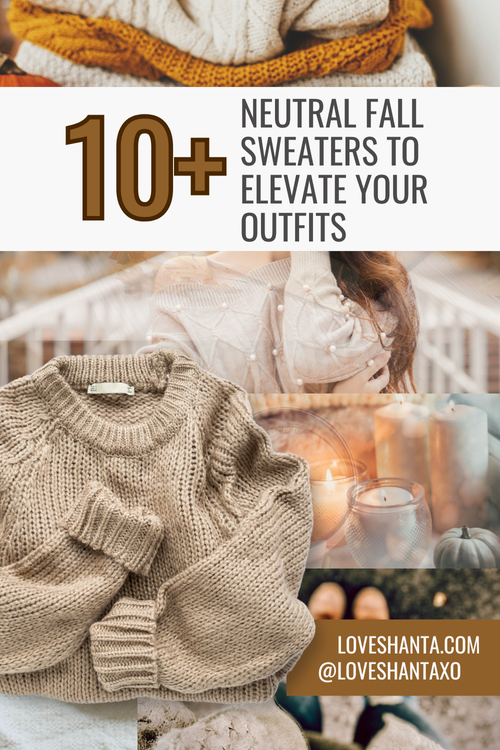 How to Effortlessly Style Sweaters for the Perfect Fall Look — Love, Shanta