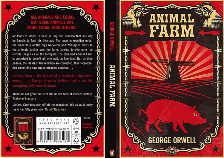 “Animal Farm” & the Evolution of the Dust Jacket — Studiolo Secondari