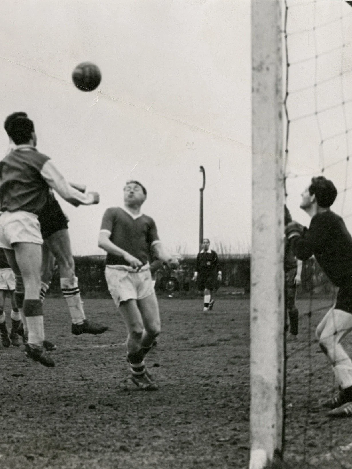 Football at Brady Club in the 1950s — Brady Photographic Archive