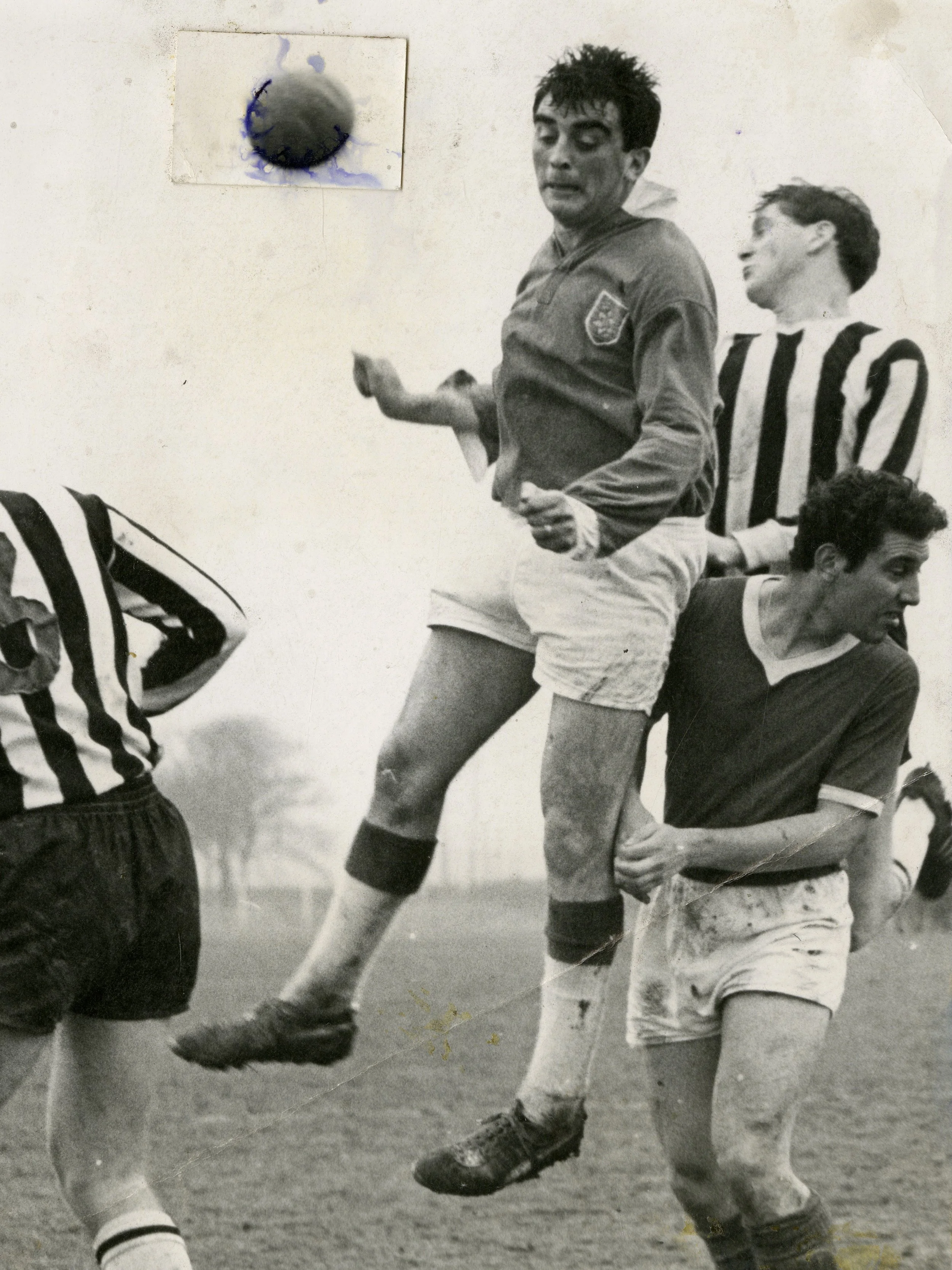 Football at Brady Club in the 1950s — Brady Photographic Archive