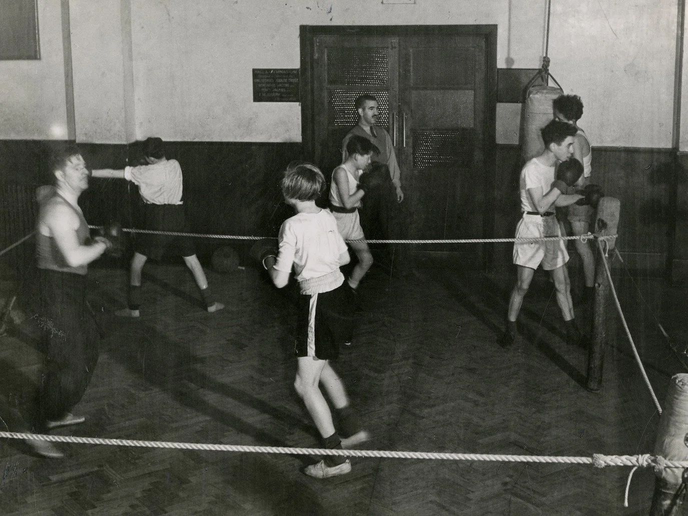 Boxing at Brady Clubs — Brady Photographic Archive
