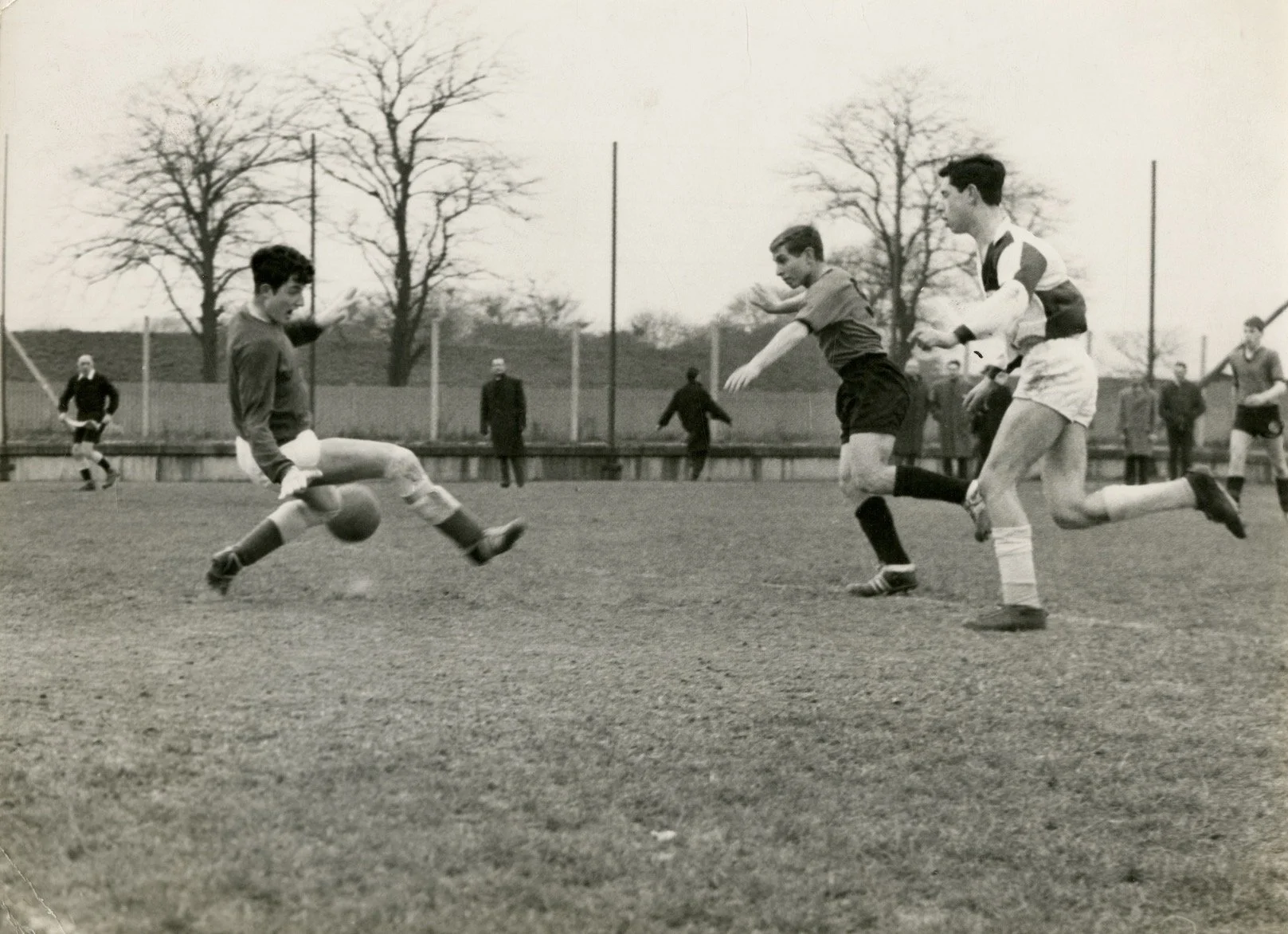 Football at Brady Club in the 1960s — Brady Photographic Archive